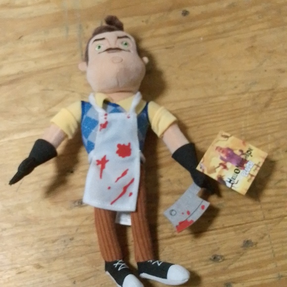 ZAC Toys | Toys | Nwt Hello Neighbor Theodore Patterson Plush | Poshmark